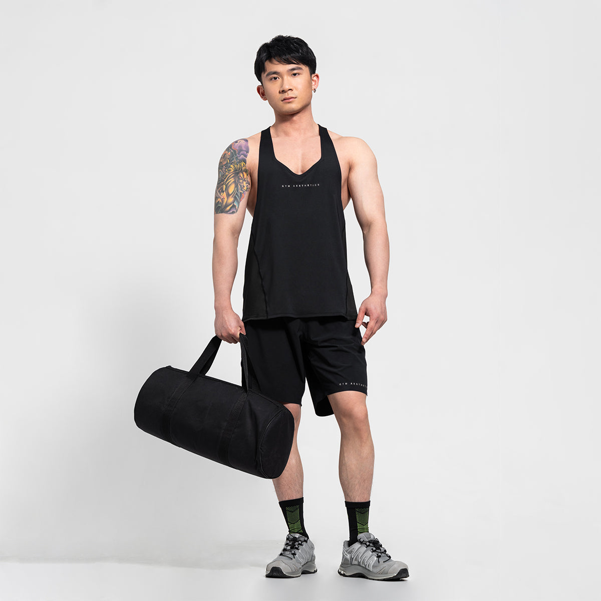 Body Builder Essential Stringer Y Back for Men | Gym Aesthetics