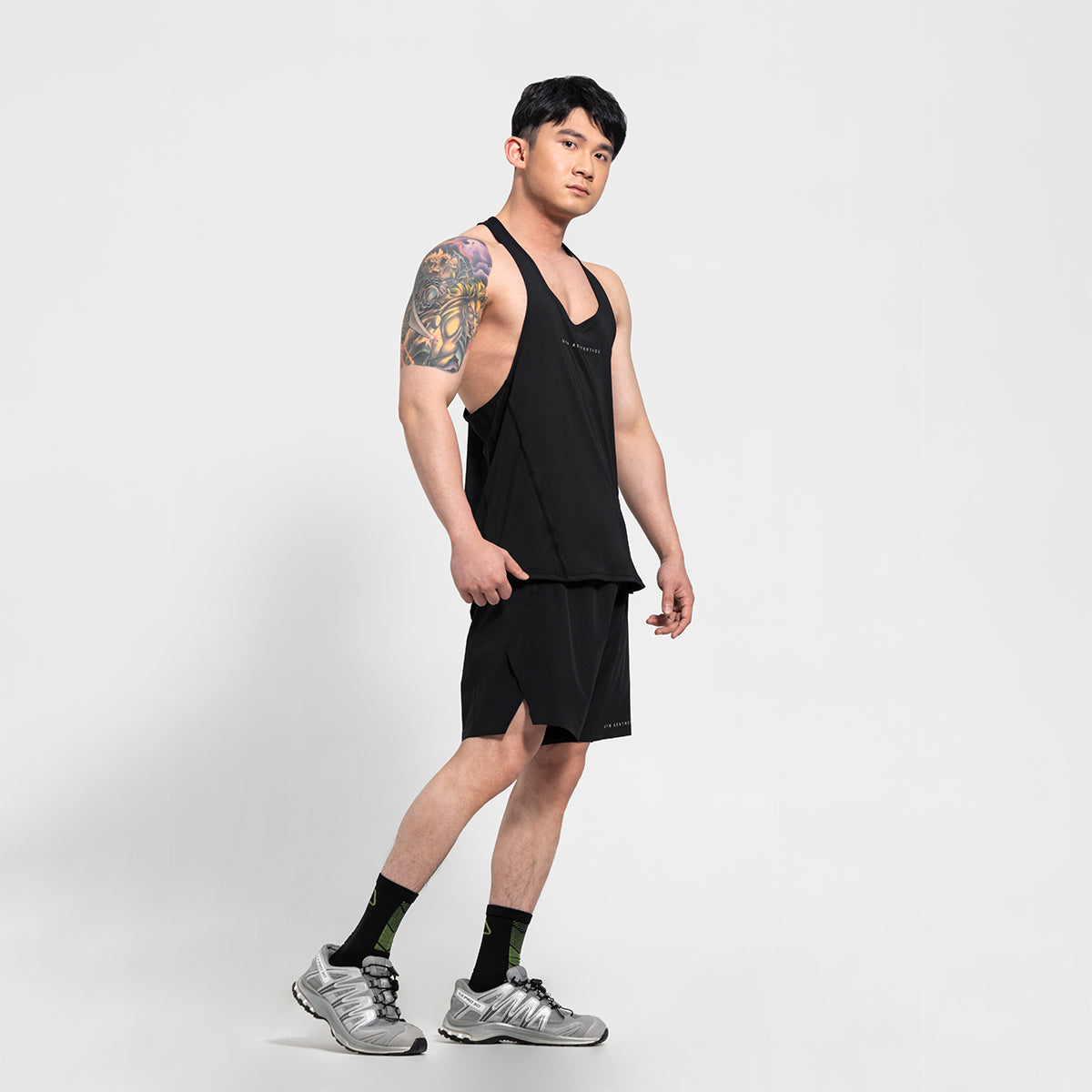 Body Builder Essential Stringer Y Back for Men | Gym Aesthetics