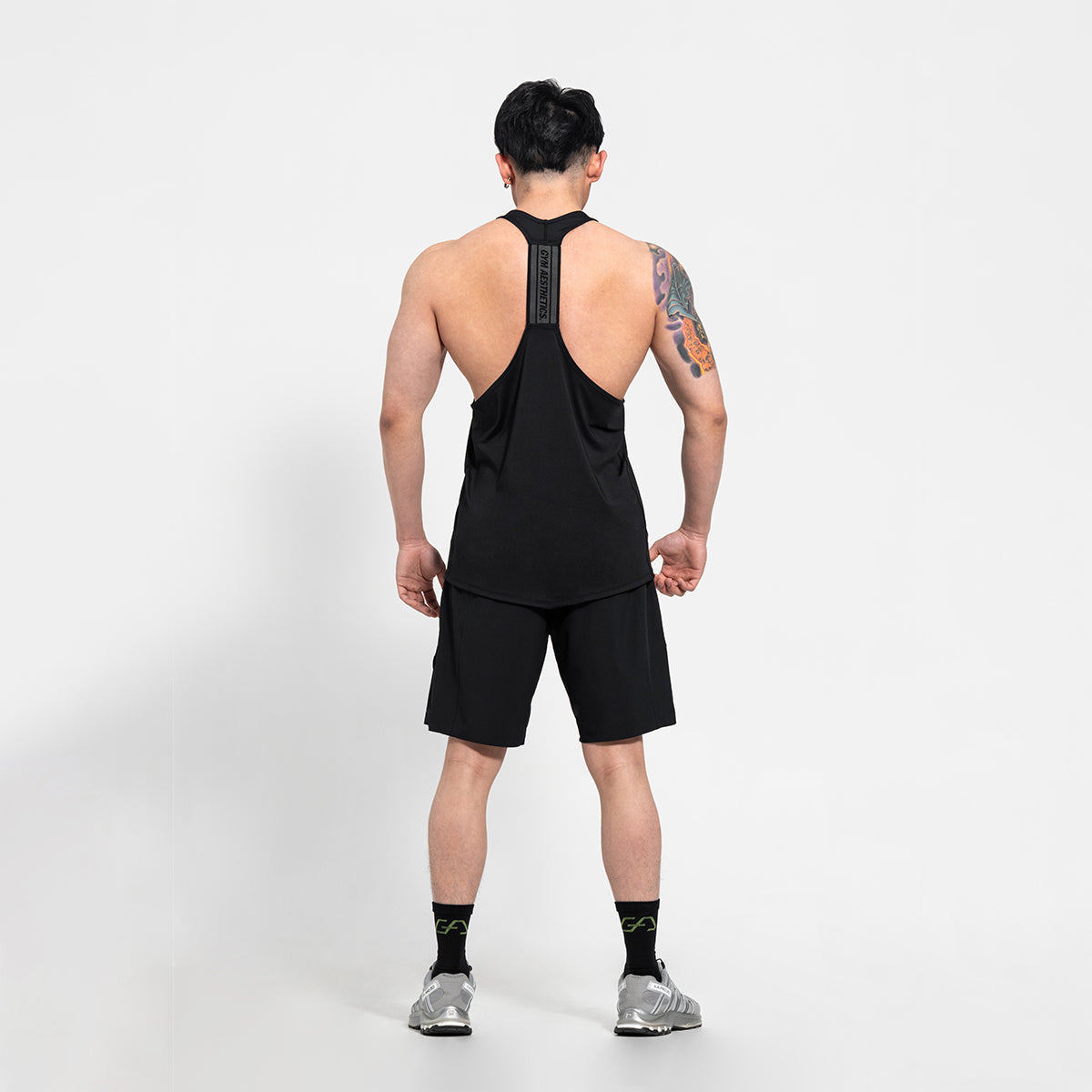 Body Builder Essential Stringer Y Back for Men | Gym Aesthetics